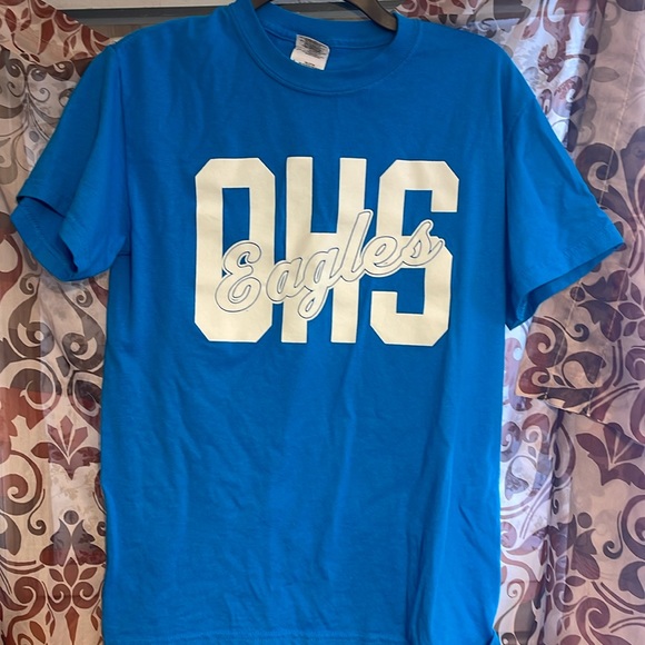 Gildan | Tops | Oakridge Eagles High School Seniors Blue Tee Shirt ...
